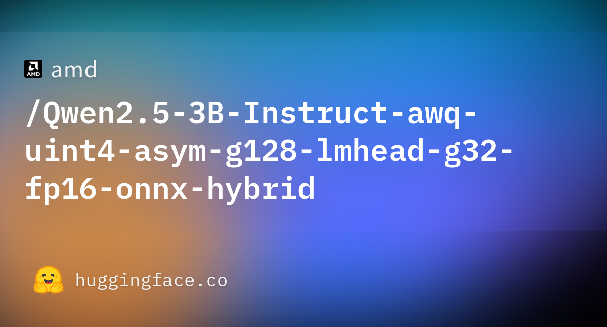 genai_config.json · amd/Qwen2.5-3B-Instruct-awq-uint4-asym-g128-lmhead ... genai_config.json · amd/Qwen2.5-3B-Instruct-awq-uint4-asym-g128-lmhead ...