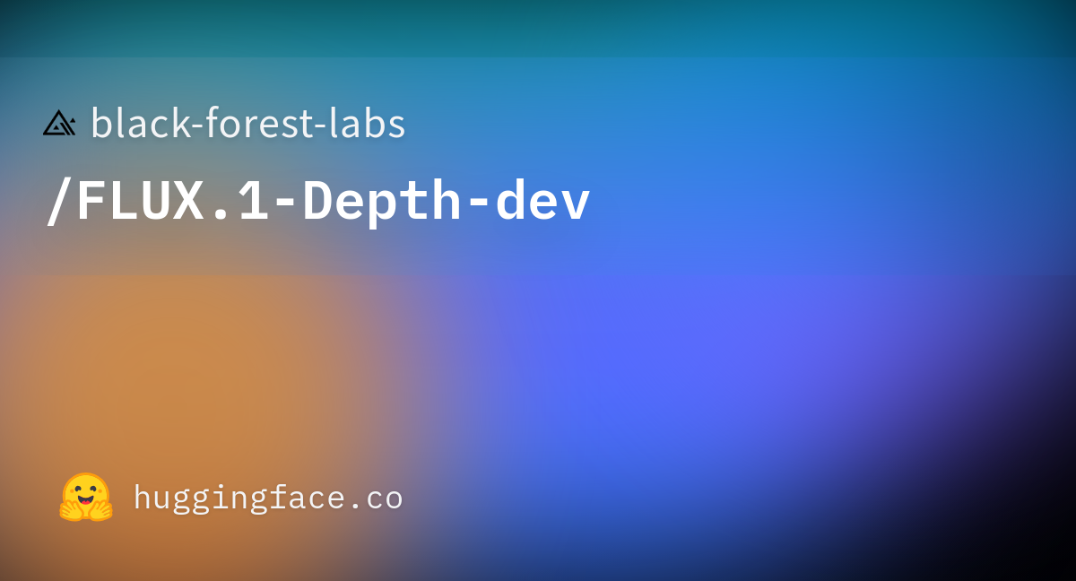 black-forest-labs/FLUX.1-Depth-dev · Hugging Face black-forest-labs/FLUX.1-Depth-dev · Hugging Face