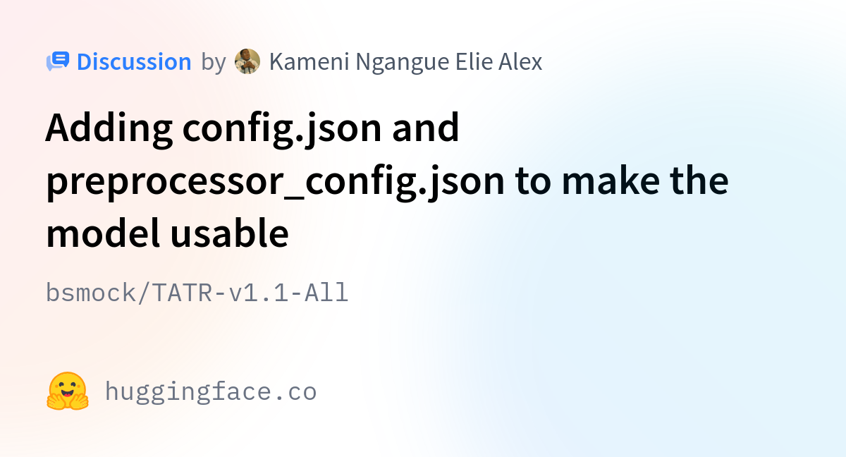 Bsmock Tatr V1 1 All · Adding Config Json And Preprocessor Config Json To Make The Model Usable