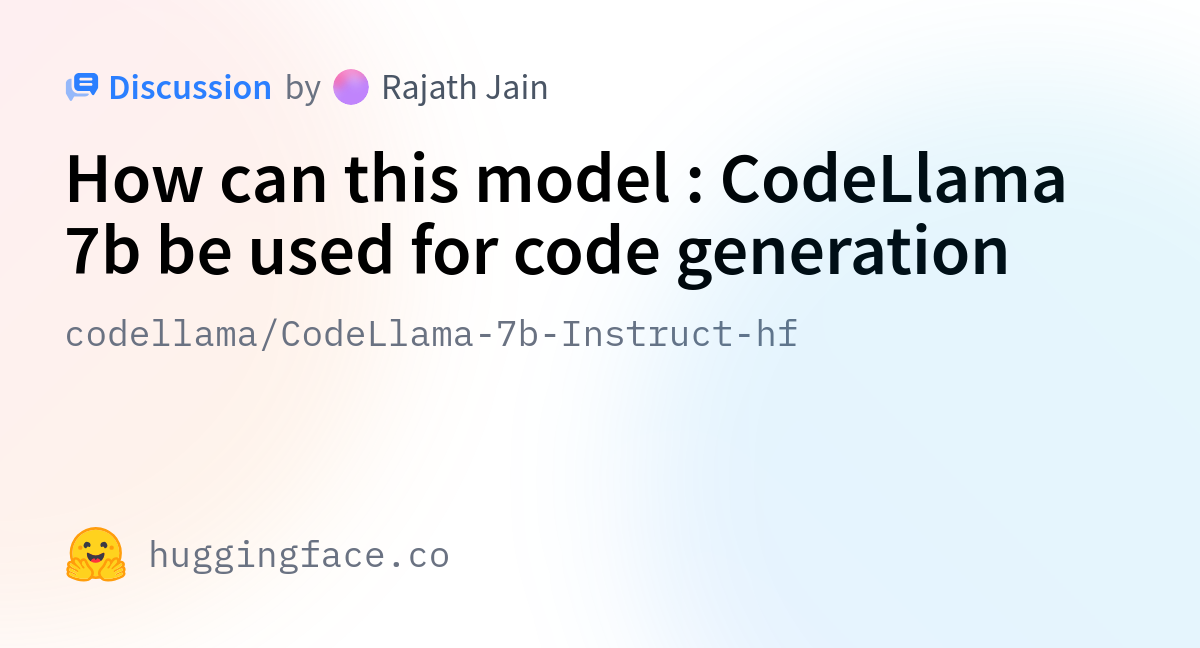 codellama/CodeLlama-7b-Instruct-hf · How can this model : CodeLlama 7b ... codellama/CodeLlama-7b-Instruct-hf · How can this model : CodeLlama 7b ...