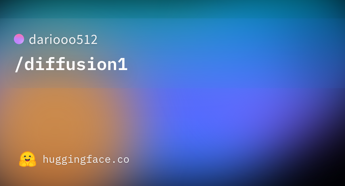 unet/diffusion_pytorch_model.safetensors · dariooo512/diffusion1 at main unet/diffusion_pytorch_model.safetensors · dariooo512/diffusion1 at main