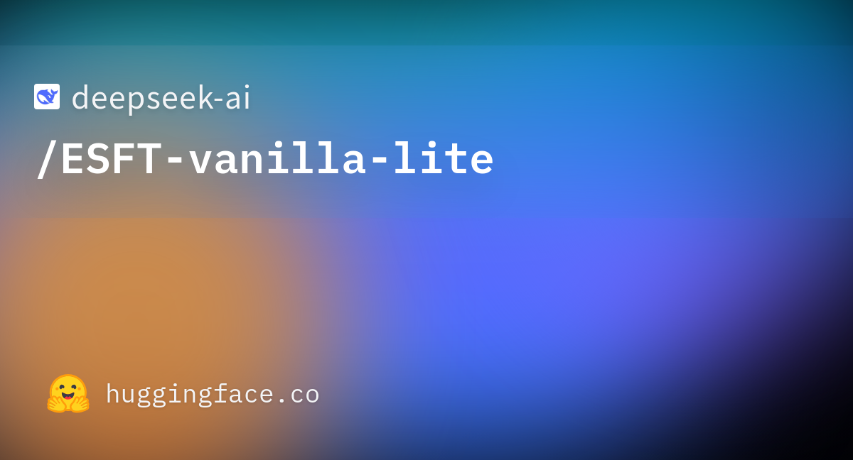config.json · deepseek-ai/ESFT-vanilla-lite at main config.json · deepseek-ai/ESFT-vanilla-lite at main