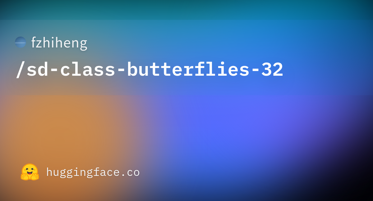 fzhiheng/sd-class-butterflies-32 · Hugging Face fzhiheng/sd-class-butterflies-32 · Hugging Face