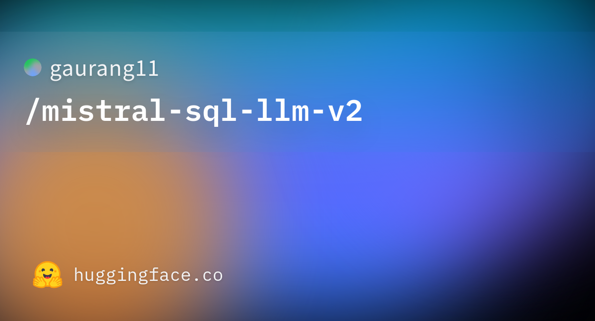 gaurang11/mistral-sql-llm-v2 · Training metrics gaurang11/mistral-sql-llm-v2 · Training metrics