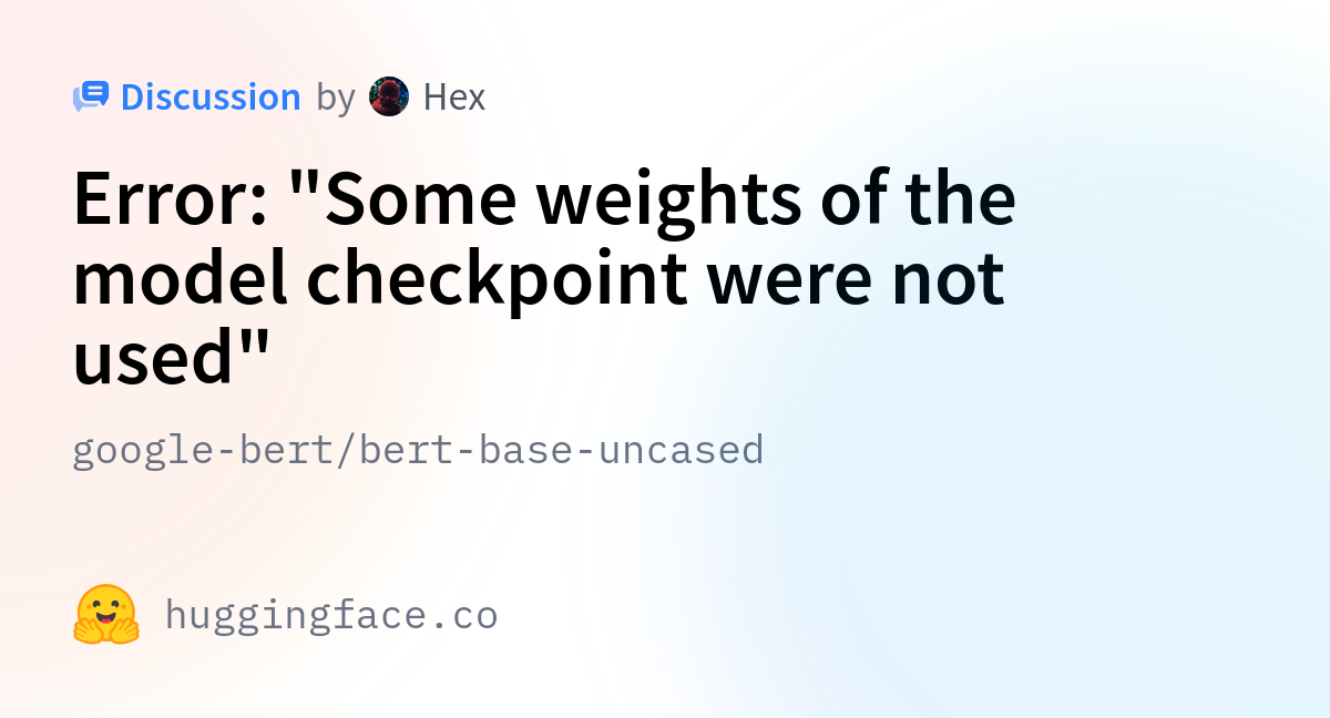google-bert/bert-base-uncased · Error: google-bert/bert-base-uncased · Error: