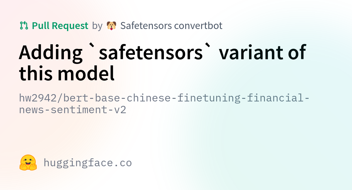 hw2942/bert-base-chinese-finetuning-financial-news-sentiment-v2 ... hw2942/bert-base-chinese-finetuning-financial-news-sentiment-v2 ...