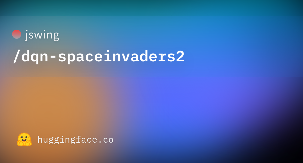 jswing/dqn-spaceinvaders2 · Hugging Face jswing/dqn-spaceinvaders2 · Hugging Face