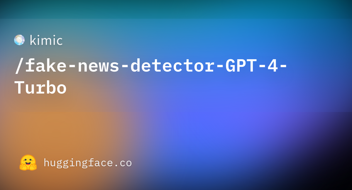 inference.py · kimic/fake-news-detector-GPT-4-Turbo at main inference.py · kimic/fake-news-detector-GPT-4-Turbo at main