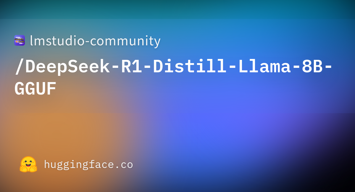 README.md · lmstudio-community/DeepSeek-R1-Distill-Llama-8B-GGUF at main README.md · lmstudio-community/DeepSeek-R1-Distill-Llama-8B-GGUF at main