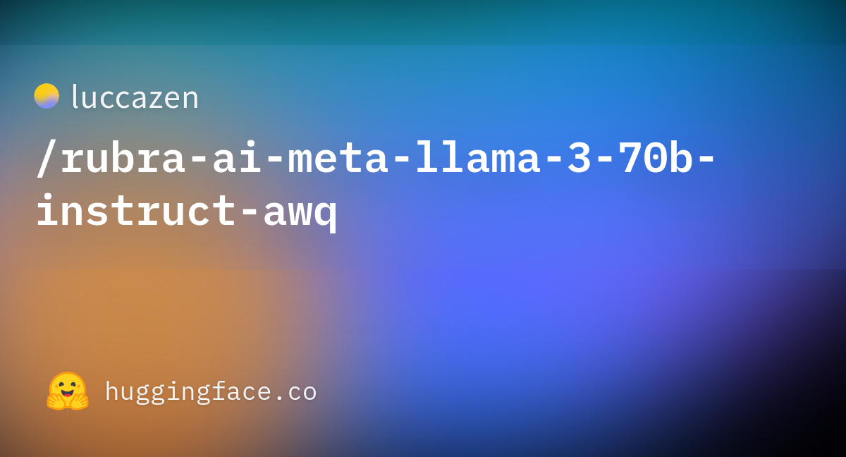luccazen/rubra-ai-meta-llama-3-70b-instruct-awq · Hugging Face luccazen/rubra-ai-meta-llama-3-70b-instruct-awq · Hugging Face