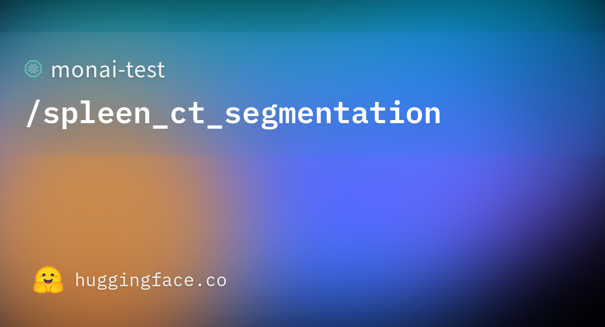 monai-test/spleen_ct_segmentation at main monai-test/spleen_ct_segmentation at main