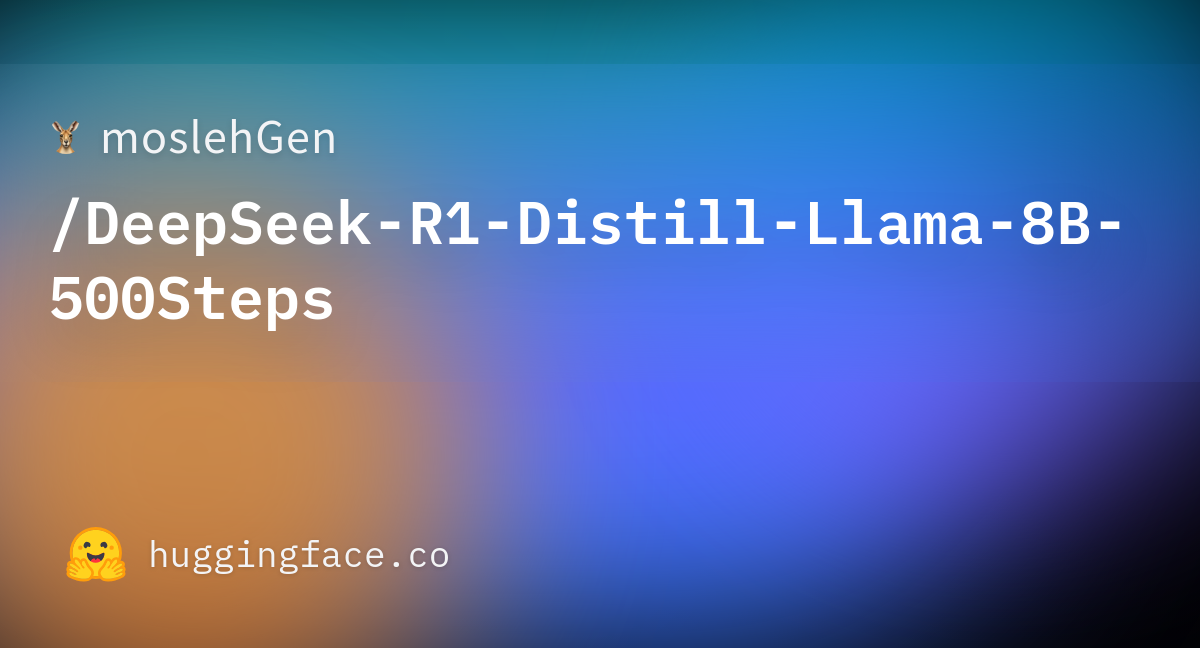 model-00002-of-00004.safetensors · moslehGen/DeepSeek-R1-Distill-Llama ... model-00002-of-00004.safetensors · moslehGen/DeepSeek-R1-Distill-Llama ...