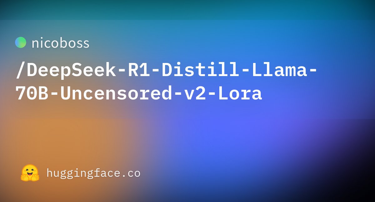 config.json · nicoboss/DeepSeek-R1-Distill-Llama-70B-Uncensored-v2-Lora ... config.json · nicoboss/DeepSeek-R1-Distill-Llama-70B-Uncensored-v2-Lora ...