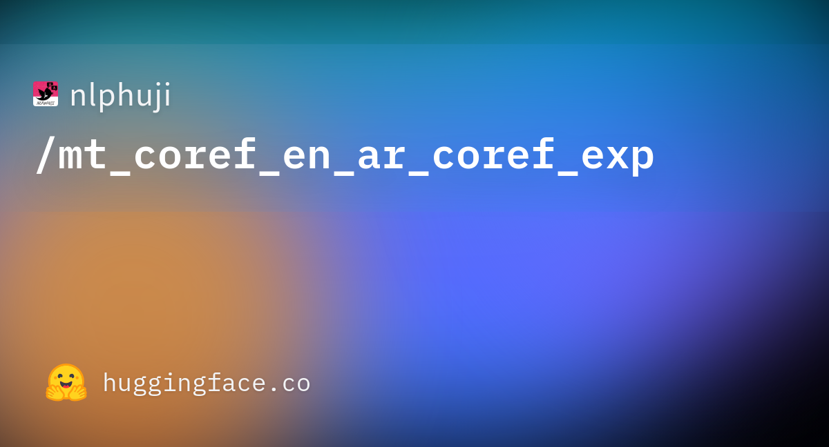 Nlphuji Mt Coref En Ar Coref Exp At Main