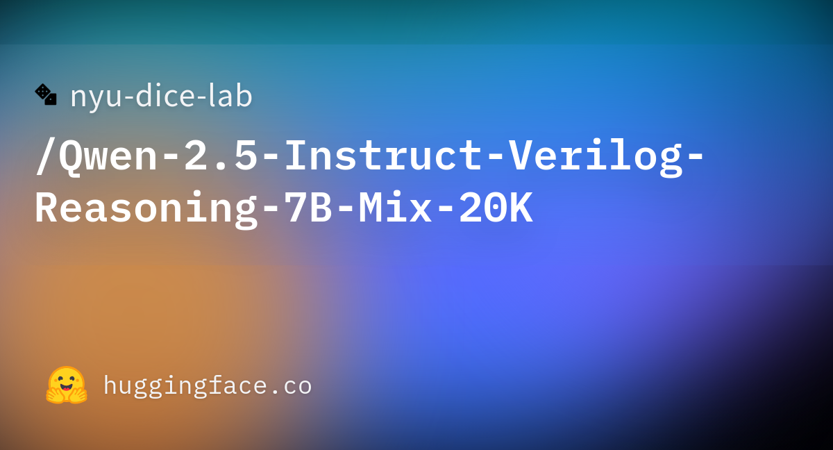 special_tokens_map.json · nyu-dice-lab/Qwen-2.5-Instruct-Verilog ... special_tokens_map.json · nyu-dice-lab/Qwen-2.5-Instruct-Verilog ...