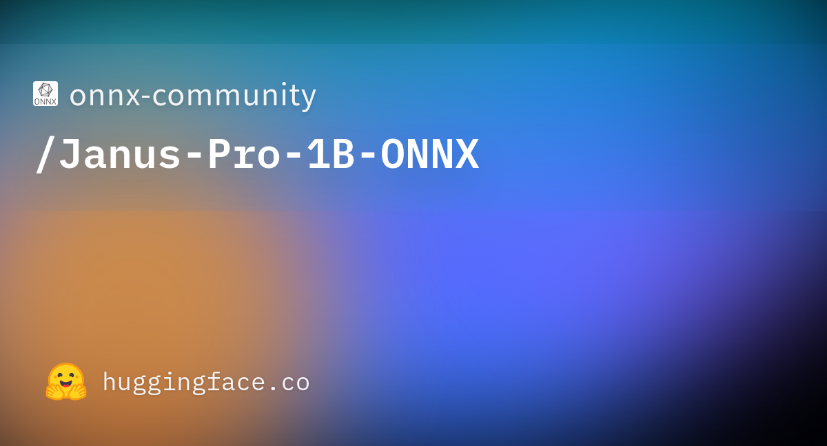 README.md · onnx-community/Janus-Pro-1B-ONNX at main README.md · onnx-community/Janus-Pro-1B-ONNX at main