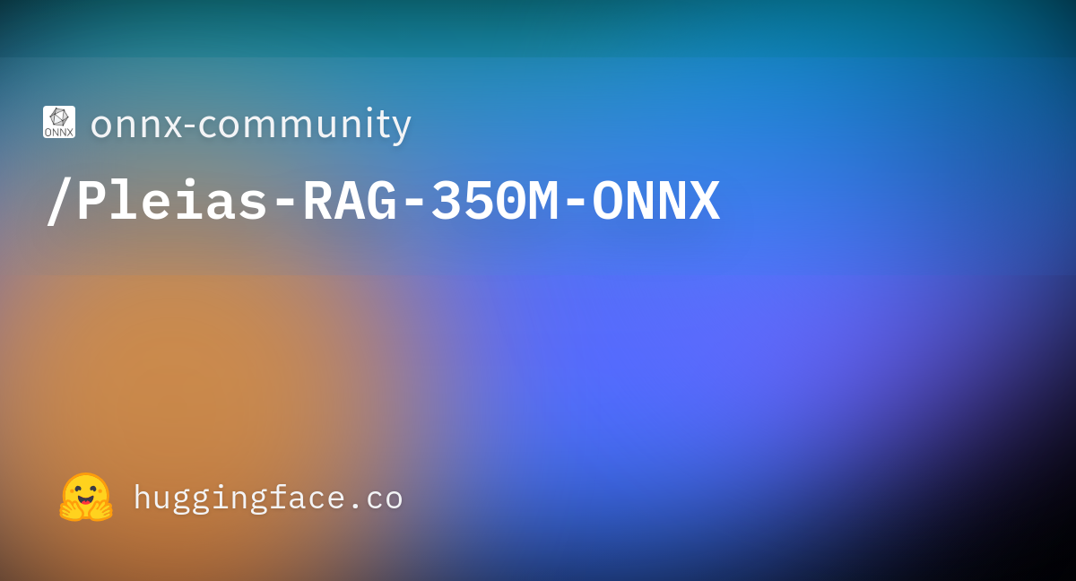 config.json · onnx-community/Pleias-RAG-350M-ONNX at main config.json · onnx-community/Pleias-RAG-350M-ONNX at main