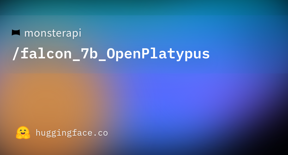 qblocks/falcon_7b_OpenPlatypus · Hugging Face qblocks/falcon_7b_OpenPlatypus · Hugging Face