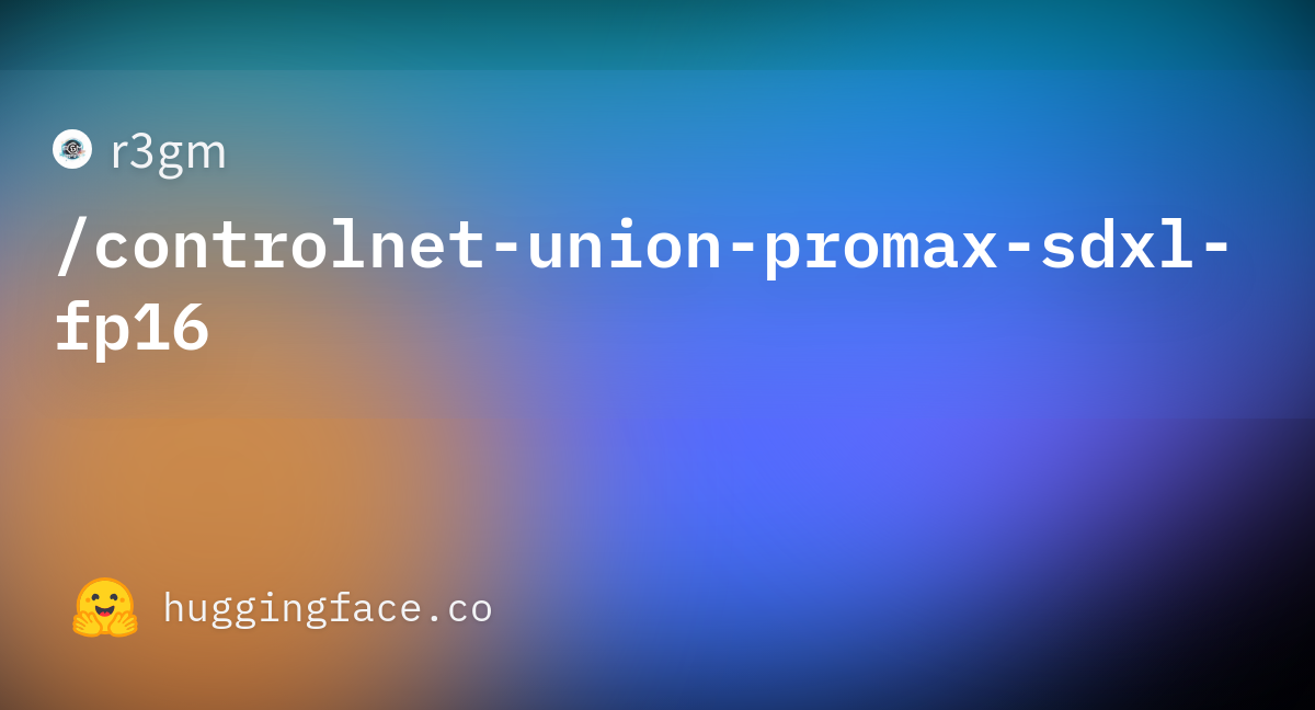 config.json · r3gm/controlnet-union-promax-sdxl-fp16 at main config.json · r3gm/controlnet-union-promax-sdxl-fp16 at main