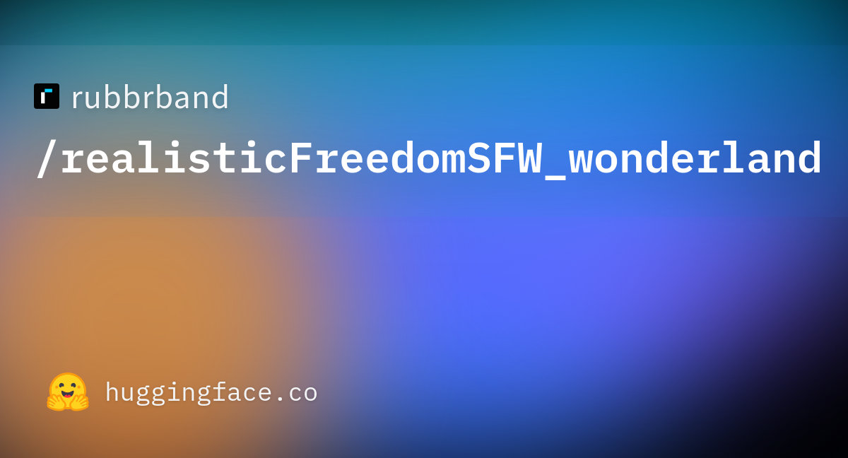 vae/diffusion_pytorch_model.safetensors · rubbrband/realisticFreedomSFW ... vae/diffusion_pytorch_model.safetensors · rubbrband/realisticFreedomSFW ...
