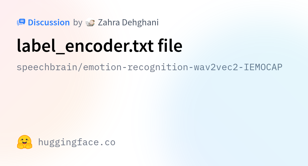 speechbrain/emotion-recognition-wav2vec2-IEMOCAP · label_encoder.txt file speechbrain/emotion-recognition-wav2vec2-IEMOCAP · label_encoder.txt file