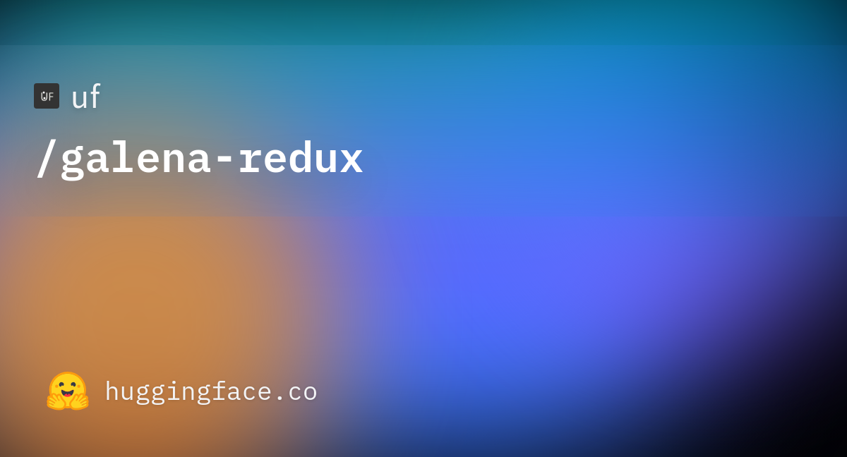 Ufgalena Redux · Hugging Face