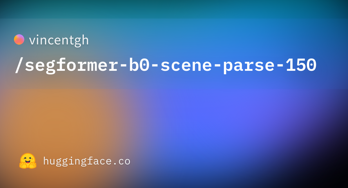 vincentgh/segformer-b0-scene-parse-150 · Hugging Face vincentgh/segformer-b0-scene-parse-150 · Hugging Face