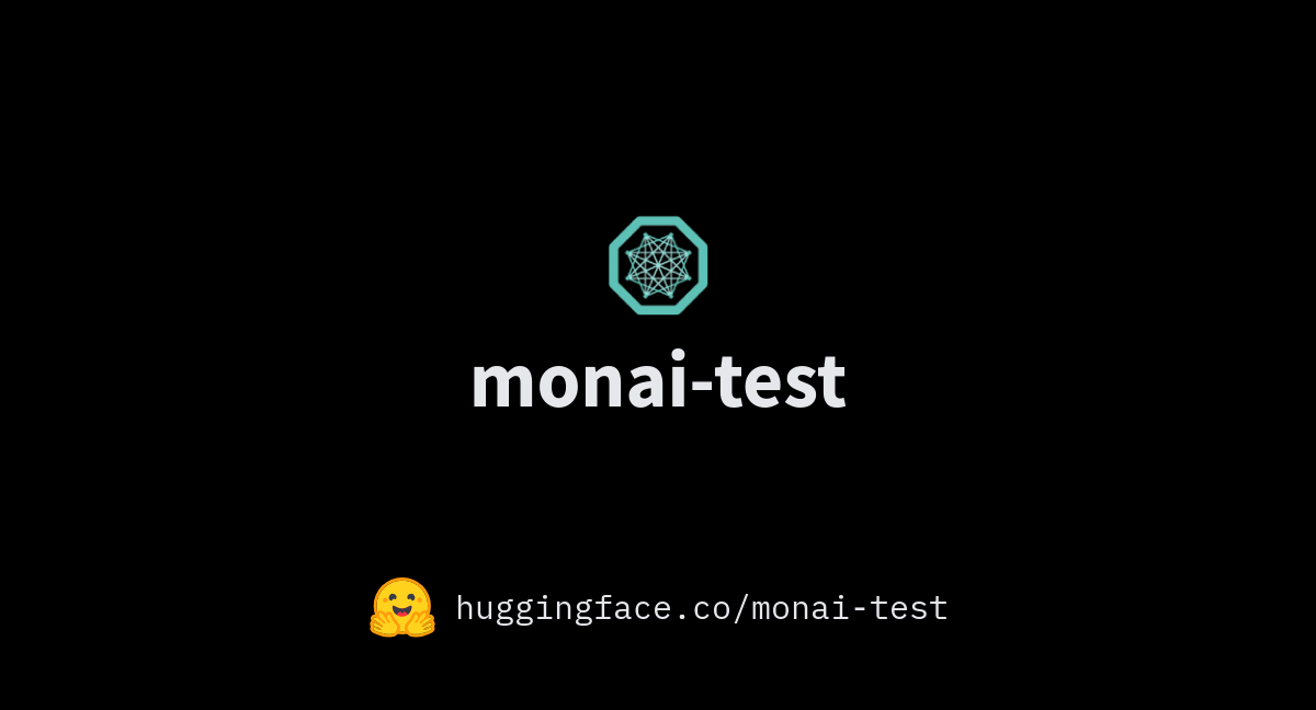monai-test (MONAI Model Zoo (Testing Integration)) monai-test (MONAI Model Zoo (Testing Integration))