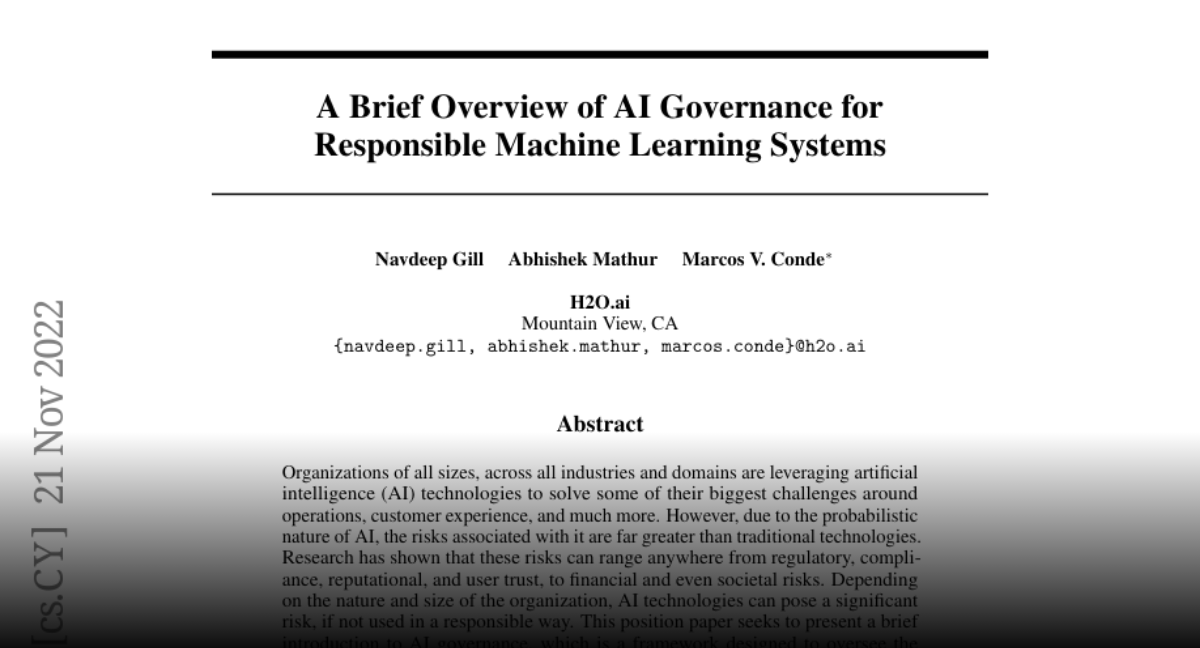 Paper page - A Brief Overview of AI Governance for Responsible Machine ... Paper page - A Brief Overview of AI Governance for Responsible Machine ...