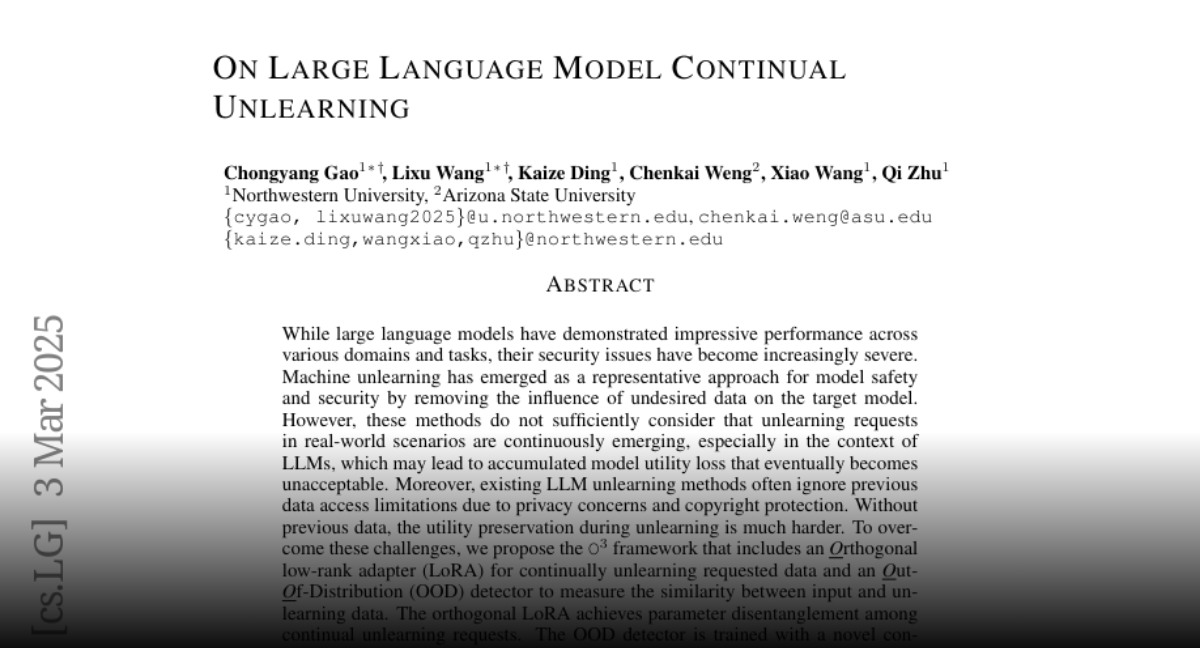 Paper page - Practical Unlearning for Large Language Models Paper page - Practical Unlearning for Large Language Models