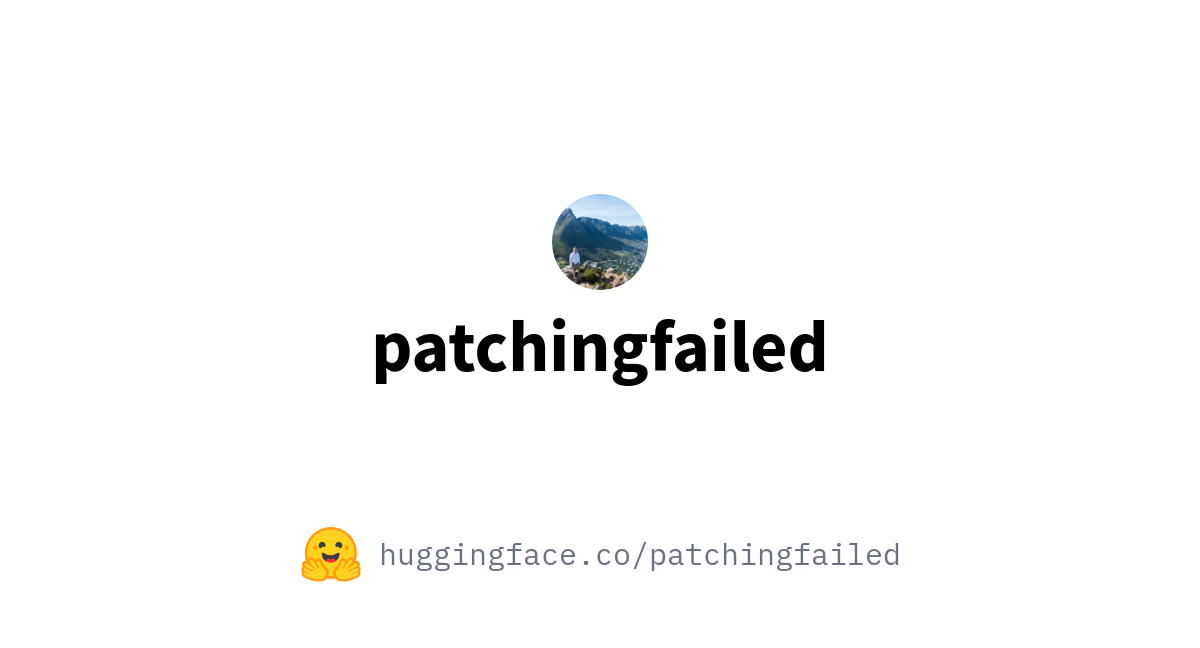 patchingfailed (Felix Lukas Kuebler)