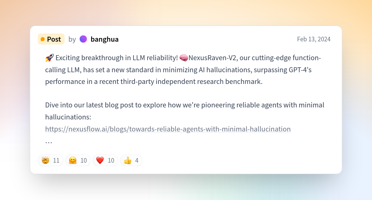 @banghua on Hugging Face: @banghua on Hugging Face: