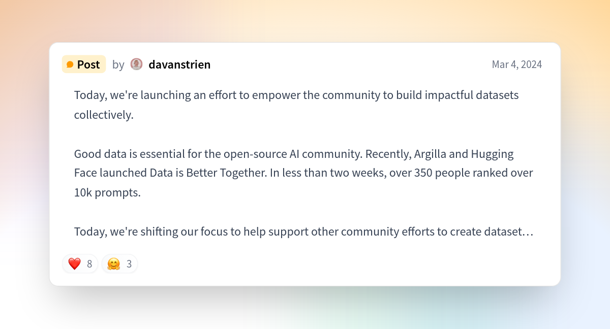 @davanstrien on Hugging Face: @davanstrien on Hugging Face: