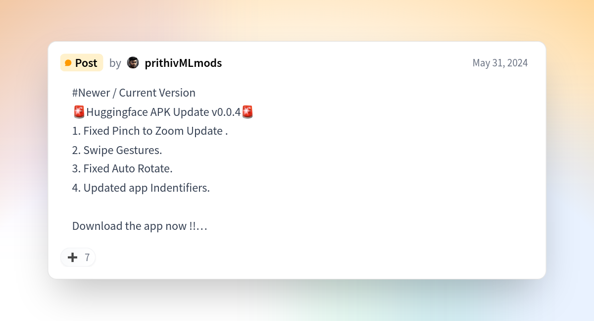@prithivMLmods on Hugging Face: @prithivMLmods on Hugging Face: