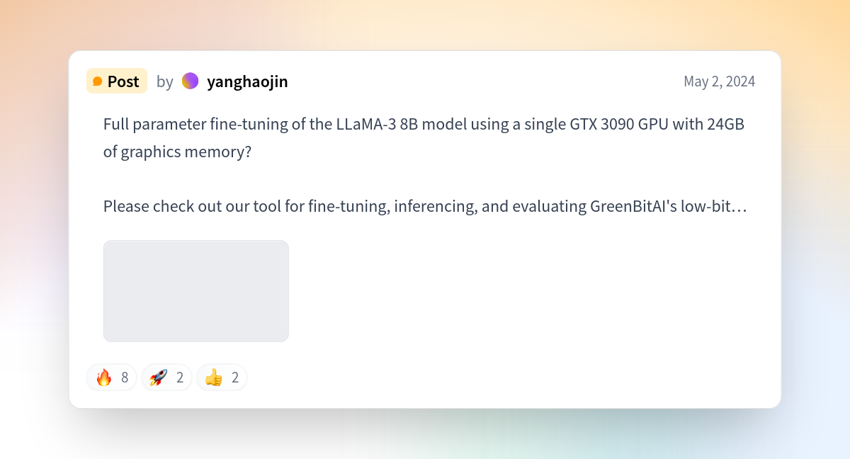 @yanghaojin on Hugging Face: @yanghaojin on Hugging Face: