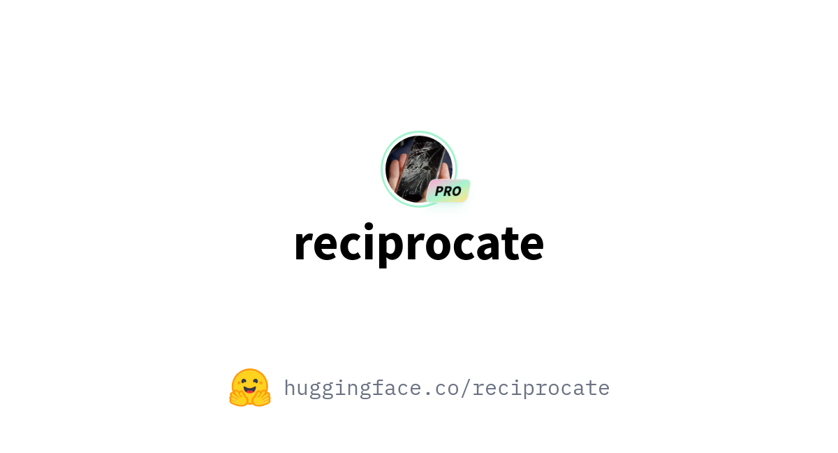 reciprocate (Max) reciprocate (Max)