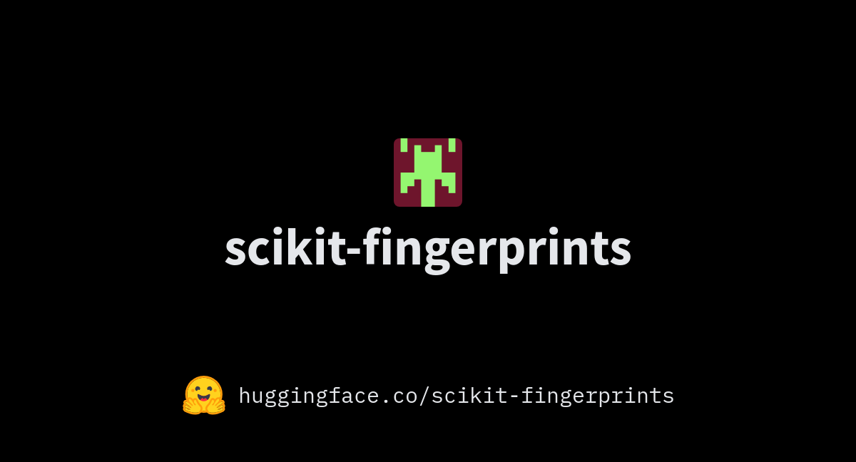 Scikit Fingerprints Scikit Fingerprints