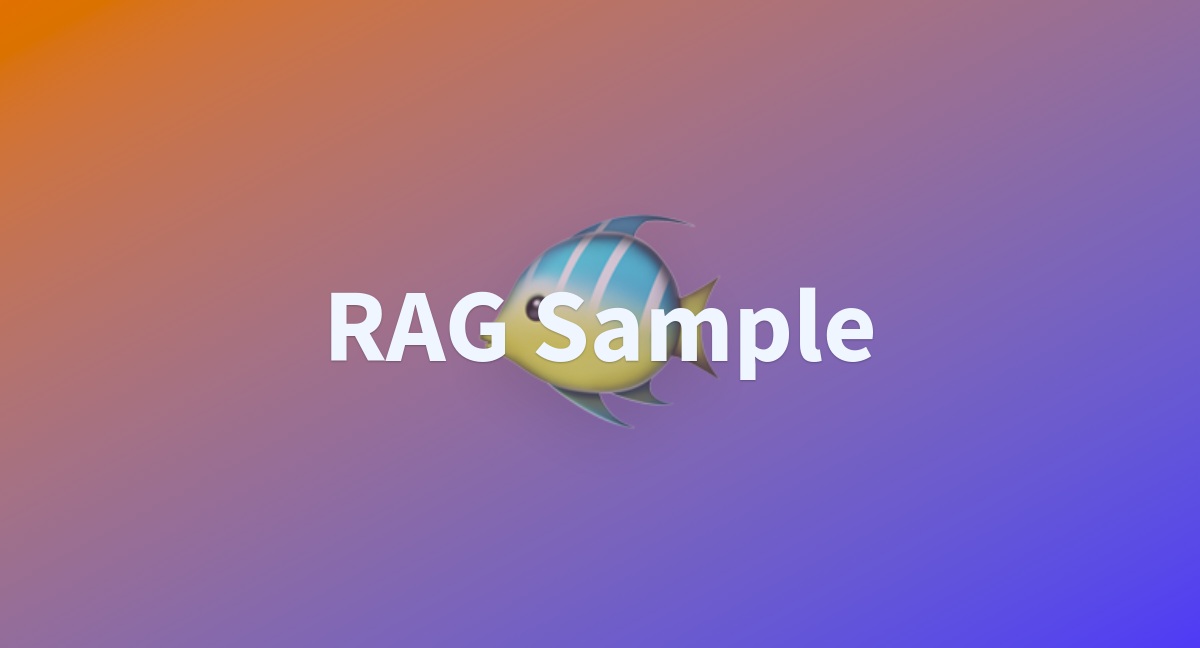 AlexKagan/RAG_sample at main AlexKagan/RAG_sample at main