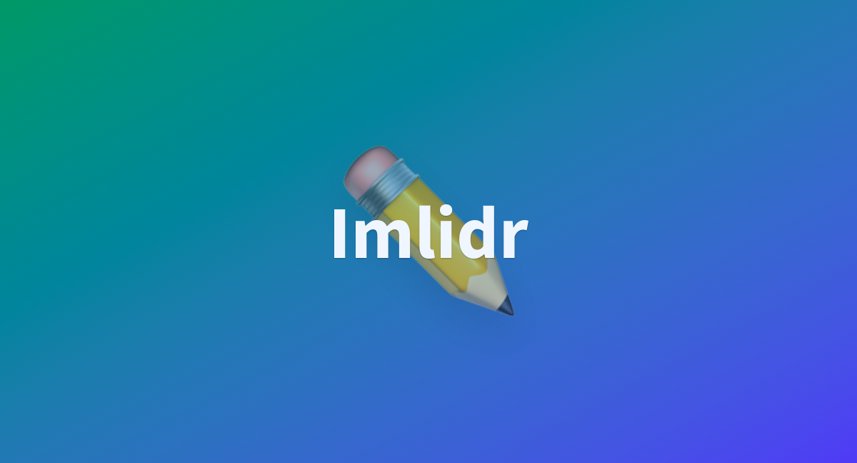 Imlidr A Hugging Face Space By Ashrafb