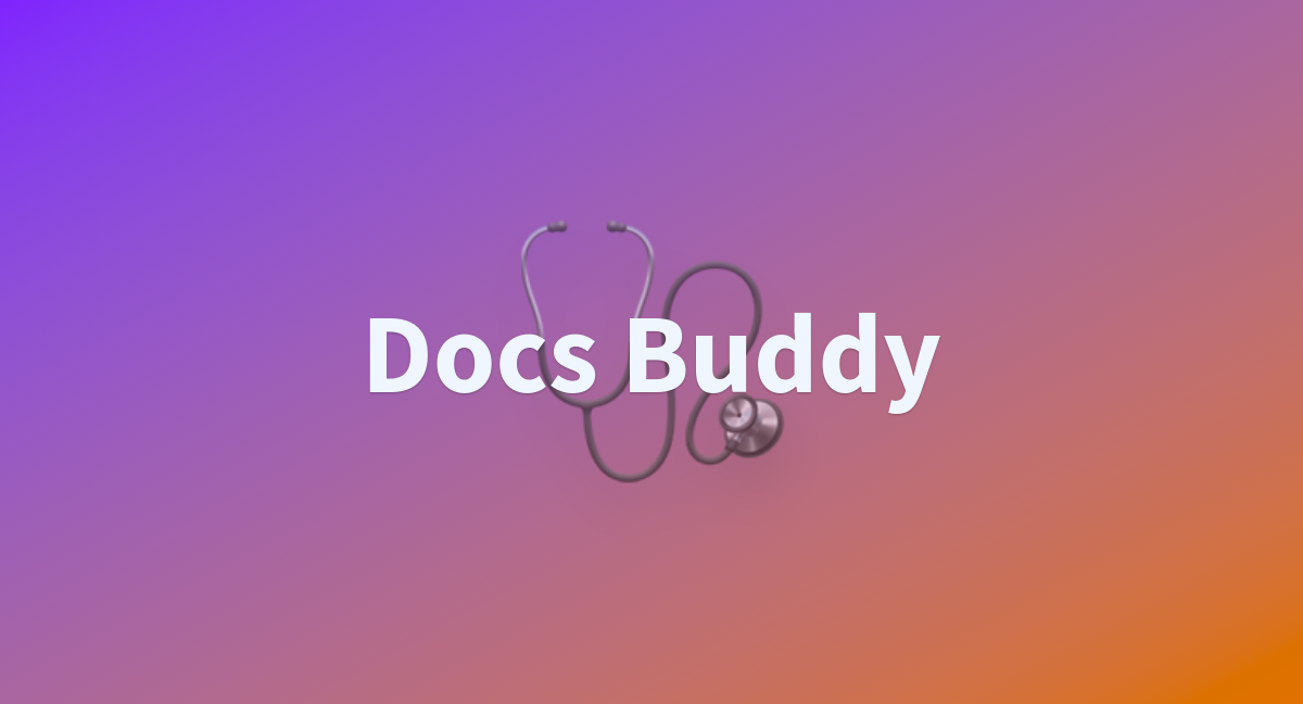Docs Buddy A Hugging Face Space By Cobaltzvc
