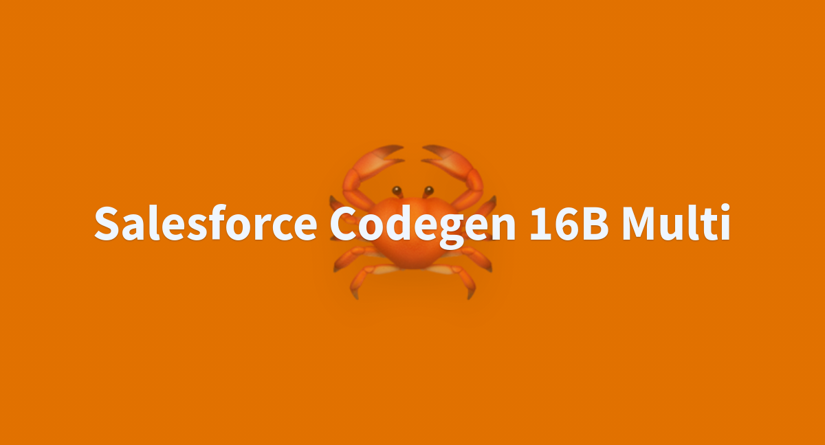 Danitonsalesforce Codegen 16b Multi At Main
