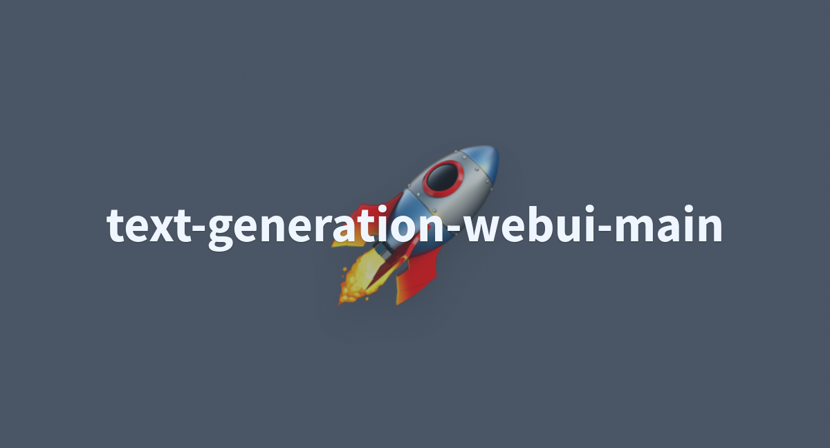 Dovakiins/text-generation-webui-main at main Dovakiins/text-generation-webui-main at main
