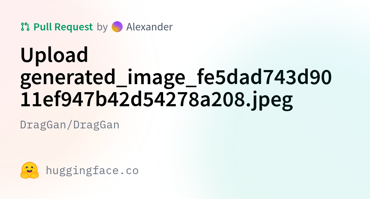 DragGan/DragGan · Upload generated_image ...