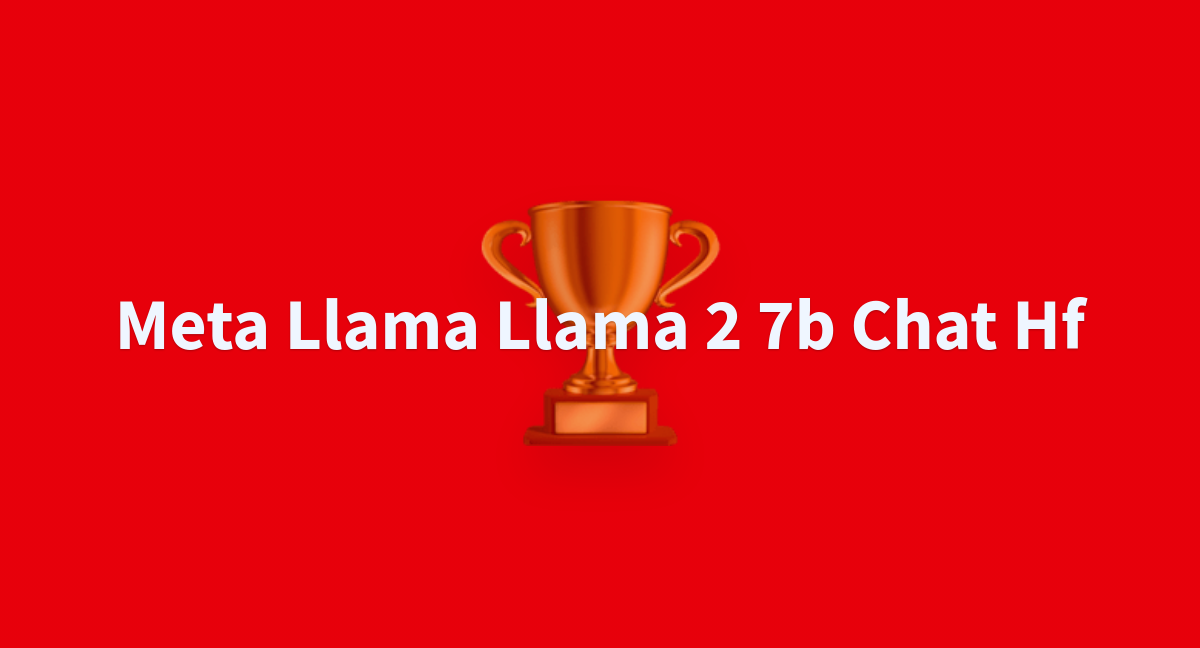 Meta Llama Llama 2 7b Chat Hf - a Hugging Face Space by Emigmo Meta Llama Llama 2 7b Chat Hf - a Hugging Face Space by Emigmo