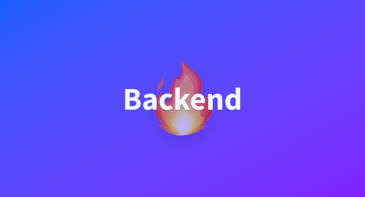 Backend - a Hugging Face Space by FabioSantos Backend - a Hugging Face Space by FabioSantos
