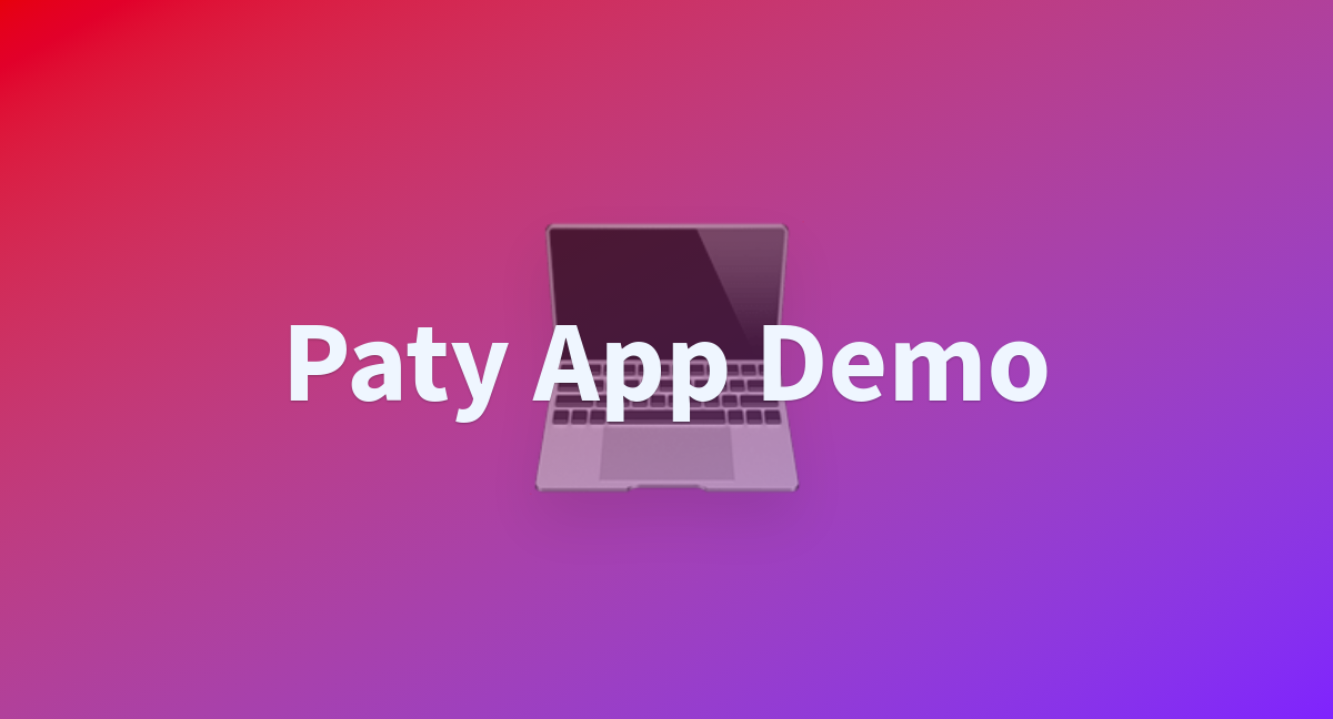 Paty App Demo - a Hugging Face Space by GILLESPIE99 Paty App Demo - a Hugging Face Space by GILLESPIE99