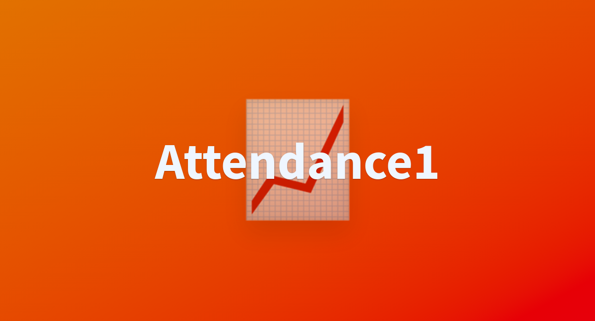 Attendance1 - a Hugging Face Space by HimanshuA Attendance1 - a Hugging Face Space by HimanshuA