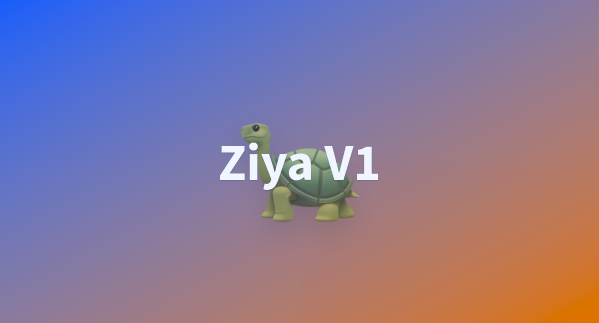 Ziya V1 - a Hugging Face Space by IDEA-CCNL Ziya V1 - a Hugging Face Space by IDEA-CCNL