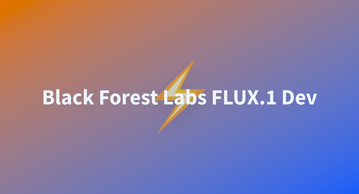 Black Forest Labs FLUX.1 Dev - a Hugging Face Space by Josiex Black Forest Labs FLUX.1 Dev - a Hugging Face Space by Josiex