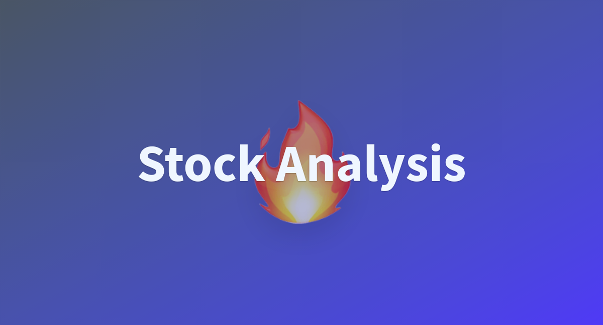 Stock Analysis - a Hugging Face Space by KonaUKR Stock Analysis - a Hugging Face Space by KonaUKR